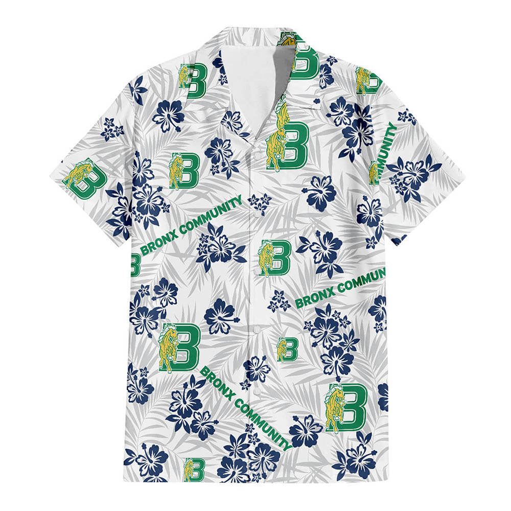 Bronx Community College - Hawaiian Shirt - Global Cycling Gear