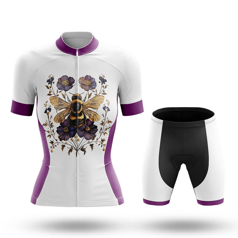 Vintage Floral Bee - Women's Cycling Kit – Global Cycling Gear