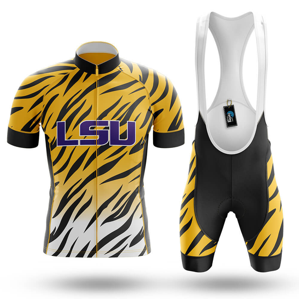 LSU Tigers Stripe - Men's Cycling Kit - Global Cycling Gear
