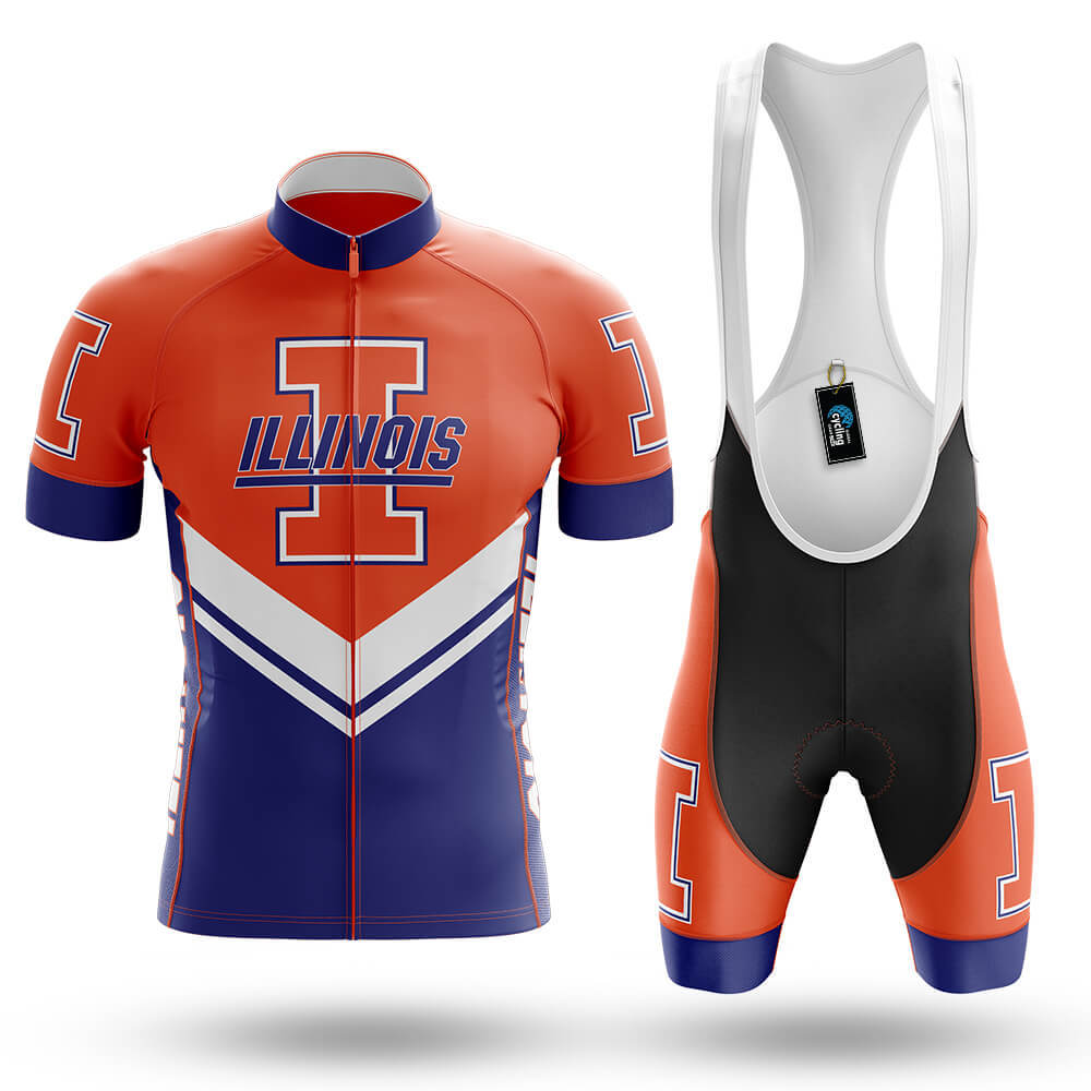 University of Illinois Urbana-Champaign V3 - Men's Cycling Kit ...