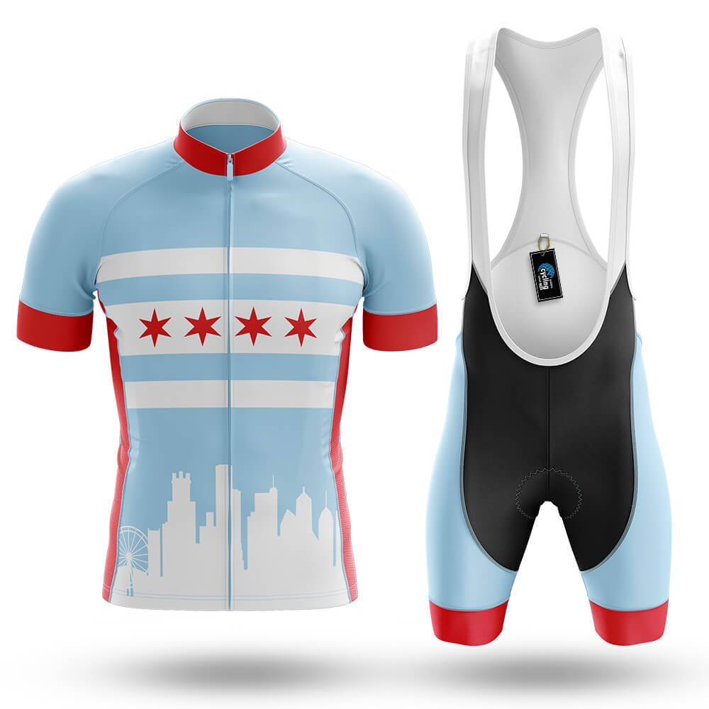 Chicago Flag - Men's Cycling Kit - Global Cycling Gear