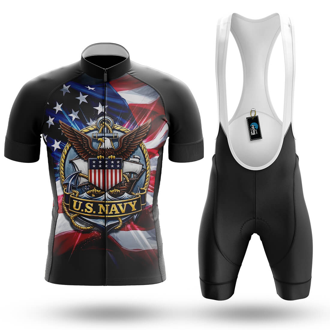 Navy Eagle - Men's Cycling Kit - Global Cycling Gear