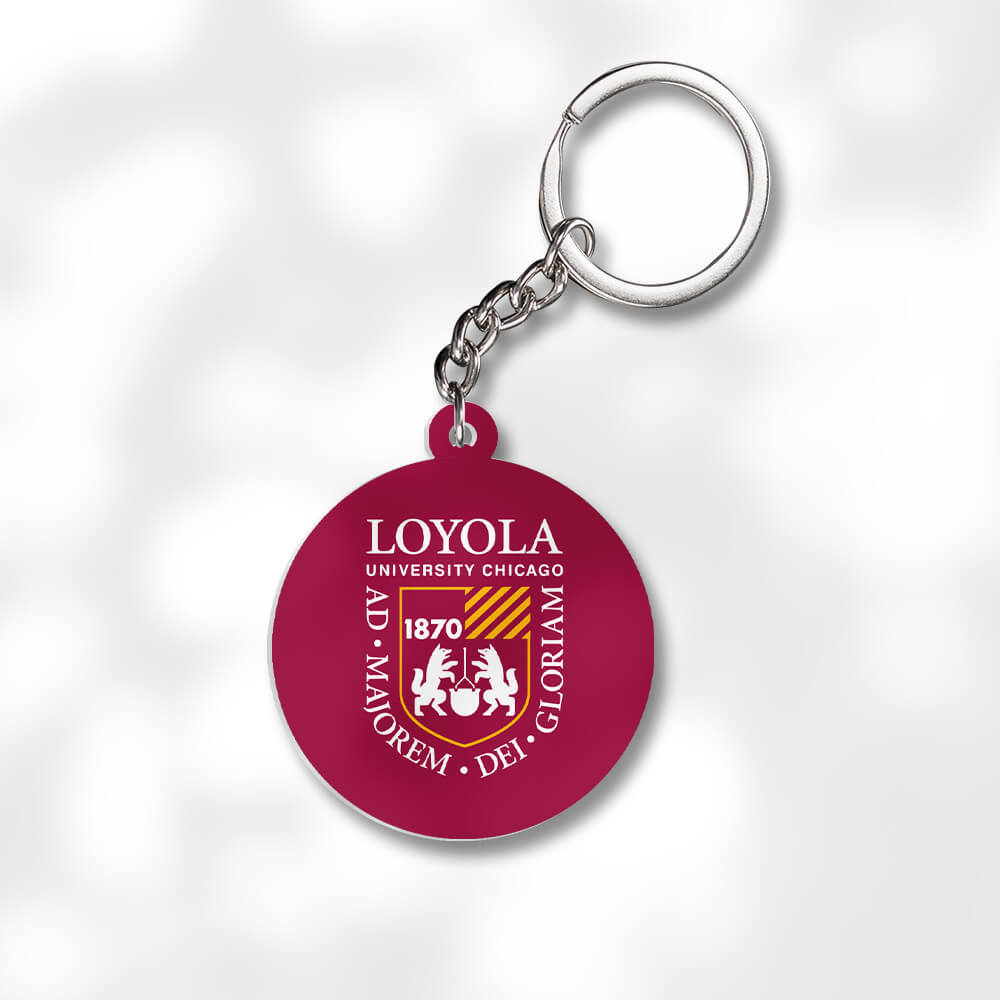Pack 3 Loyola University Chicago Keychains