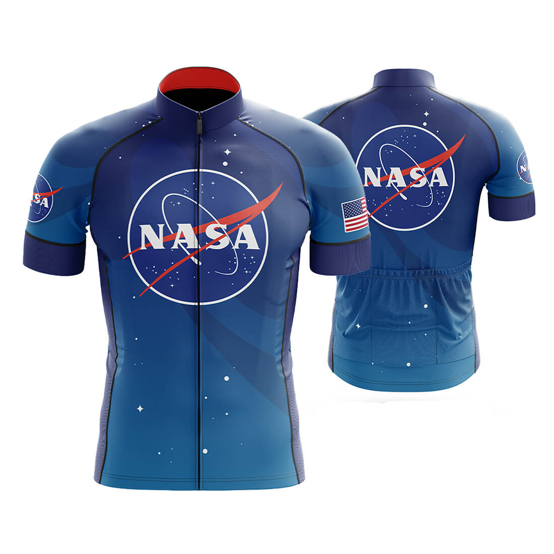 NASA Cycling Jersey – Ride with Space-Inspired Style – Global Cycling Gear
