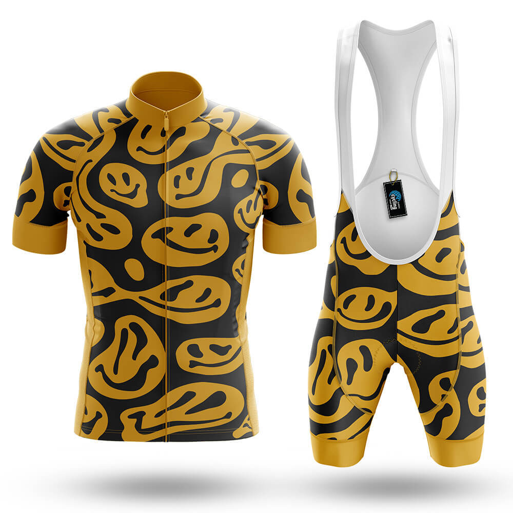 Melted Smiley Face - Men's Cycling Kit - Global Cycling Gear
