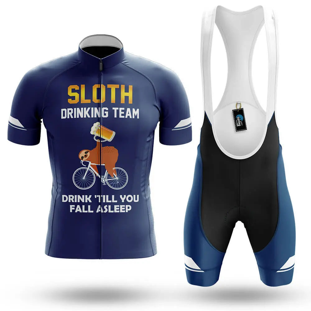 Sloth Drinking Team - Navy - Men's Cycling Kit - Global Cycling Gear