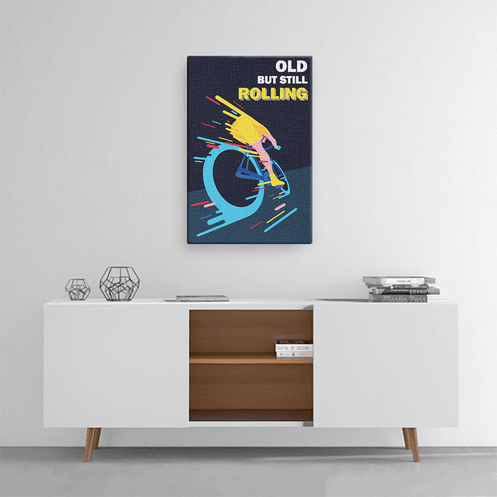 Still Rolling - Wall Art Poster - Global Cycling Gear