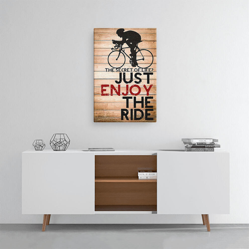 The Secret Of Life - Wall Art Poster - Global Cycling Gear