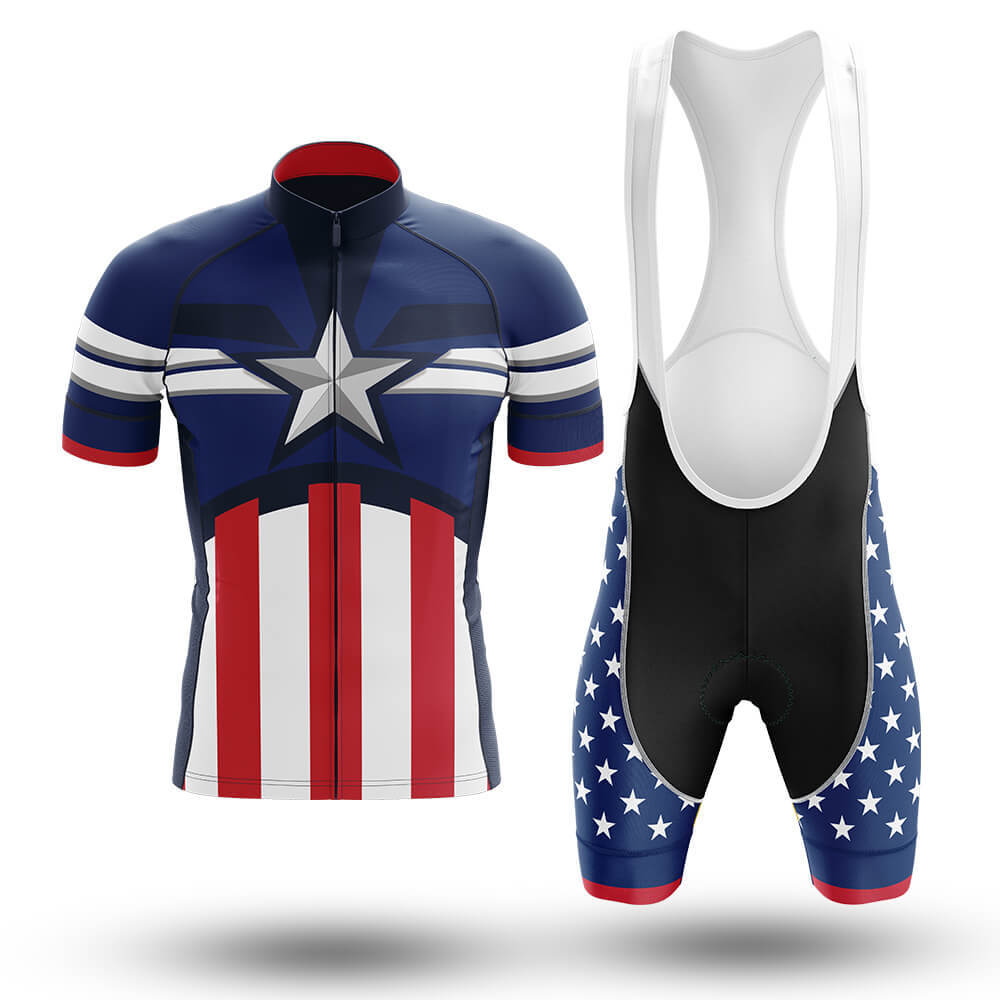 American Men's Cycling Kit Bike Jersey and Bib Shorts – Global Cycling Gear