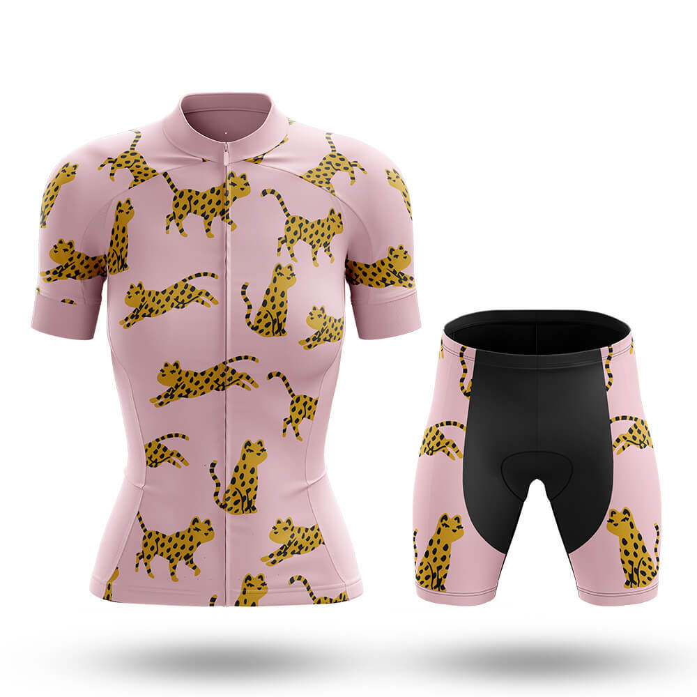 Pink Leopard - Women's Cycling Kit - Global Cycling Gear