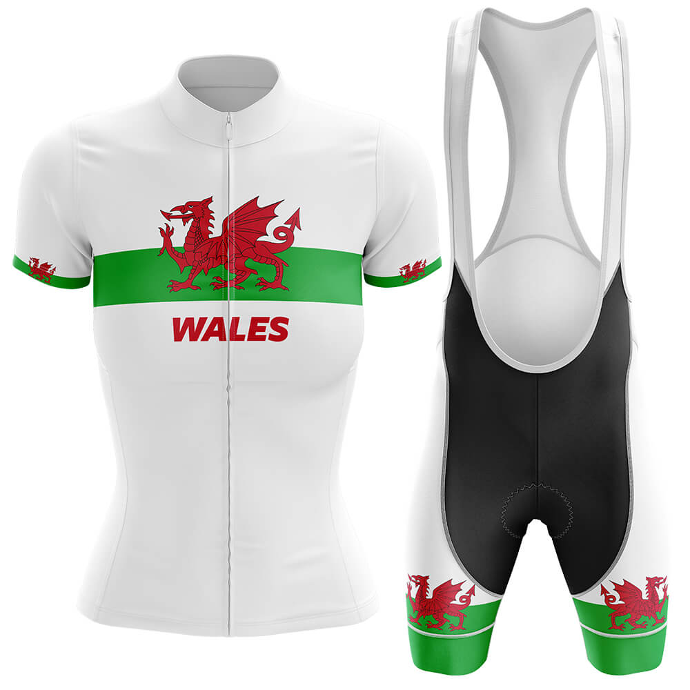 Wales - Women V4 - Cycling Kit Bike Jersey and Bib Shorts – Global ...