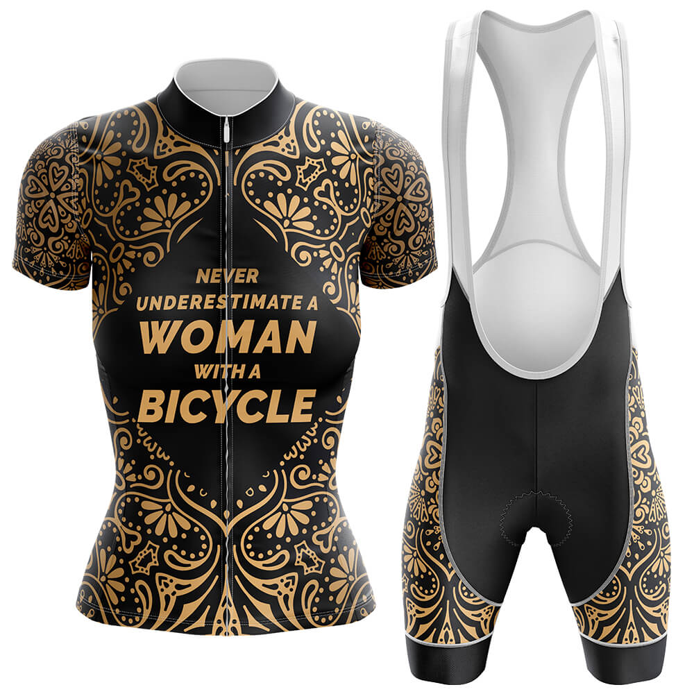 Woman Cycling Kit V4 Bike Jersey and Bib Shorts – Global Cycling Gear