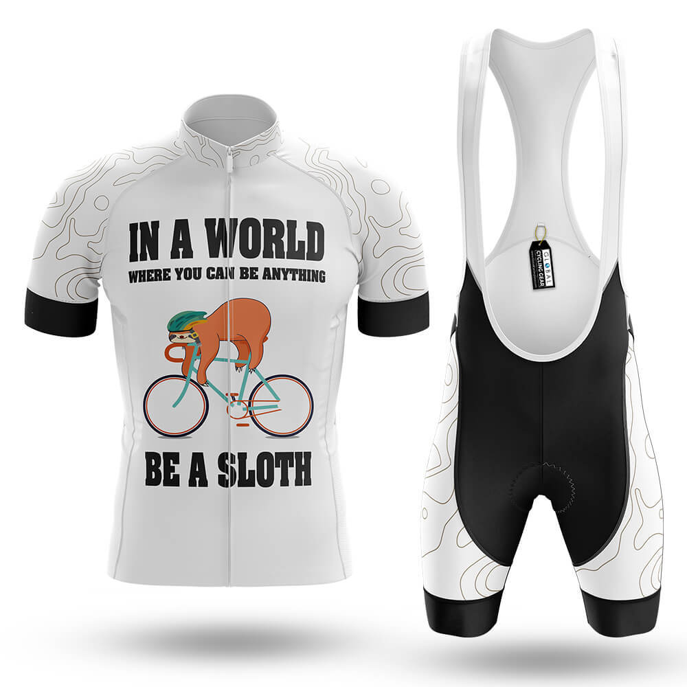 Be A Sloth - Men's Cycling Kit Bike Jersey and Bib Shorts – Global ...