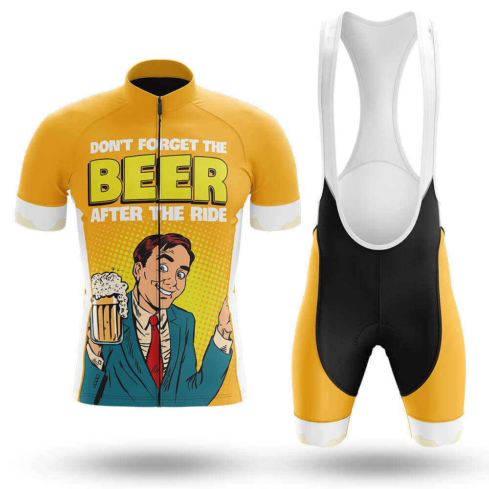 Don't Forget The Beer - Men's Cycling Kit Bike Jersey and Bib Shorts ...
