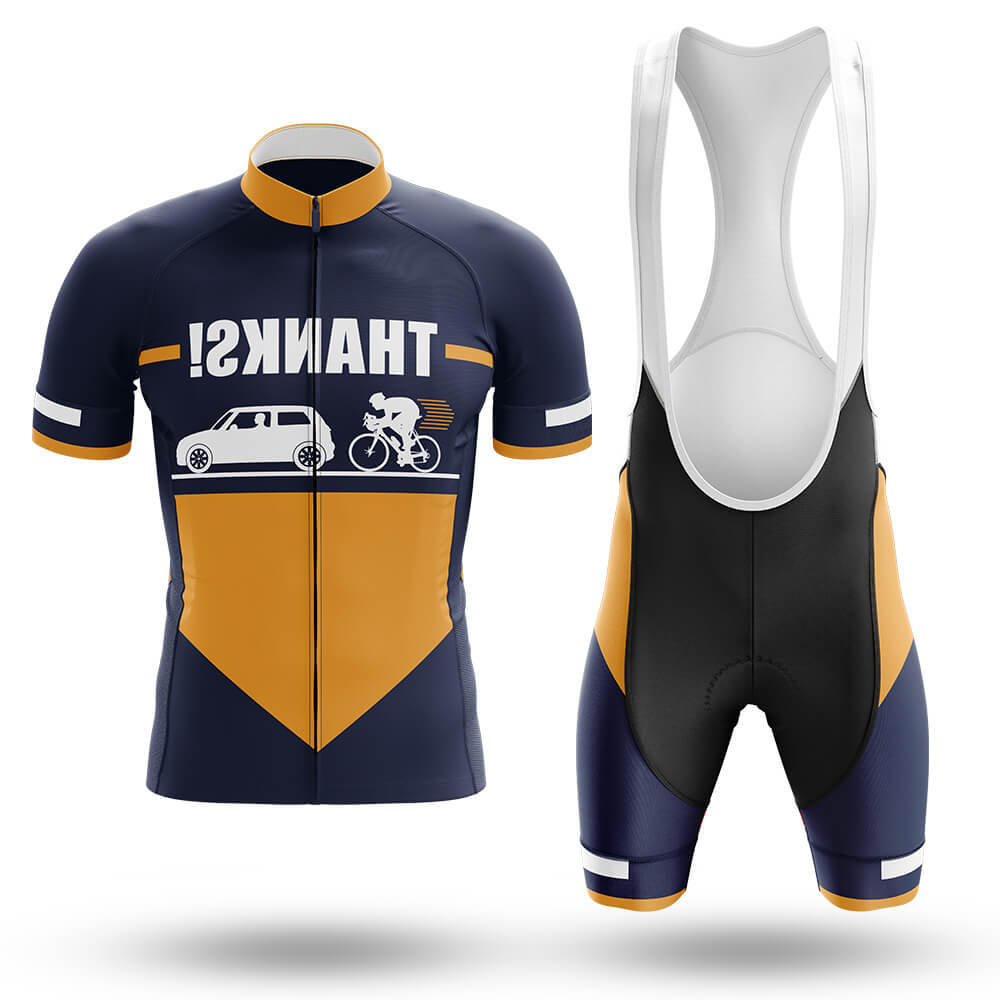 Don't Run Me Over V2 - Safety Men's Cycling Kit Bike Jersey and Bib ...