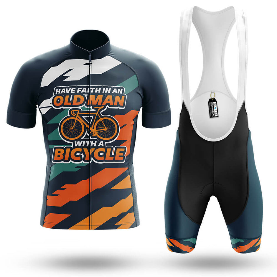 Old Man V7 - Men's Cycling Kit Bike Jersey and Bib Shorts