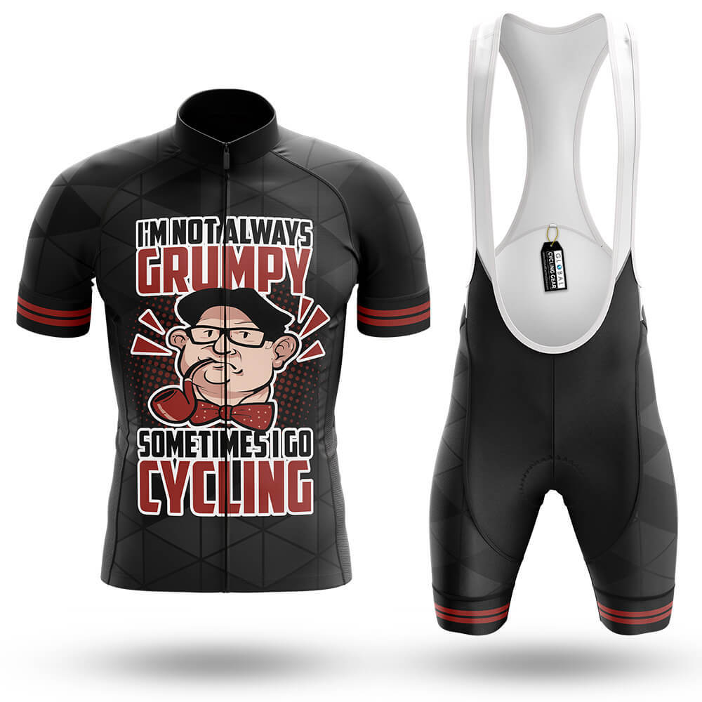 I'm Not Always Grumpy - Men's Cycling Kit Bike Jersey and Bib Shorts ...