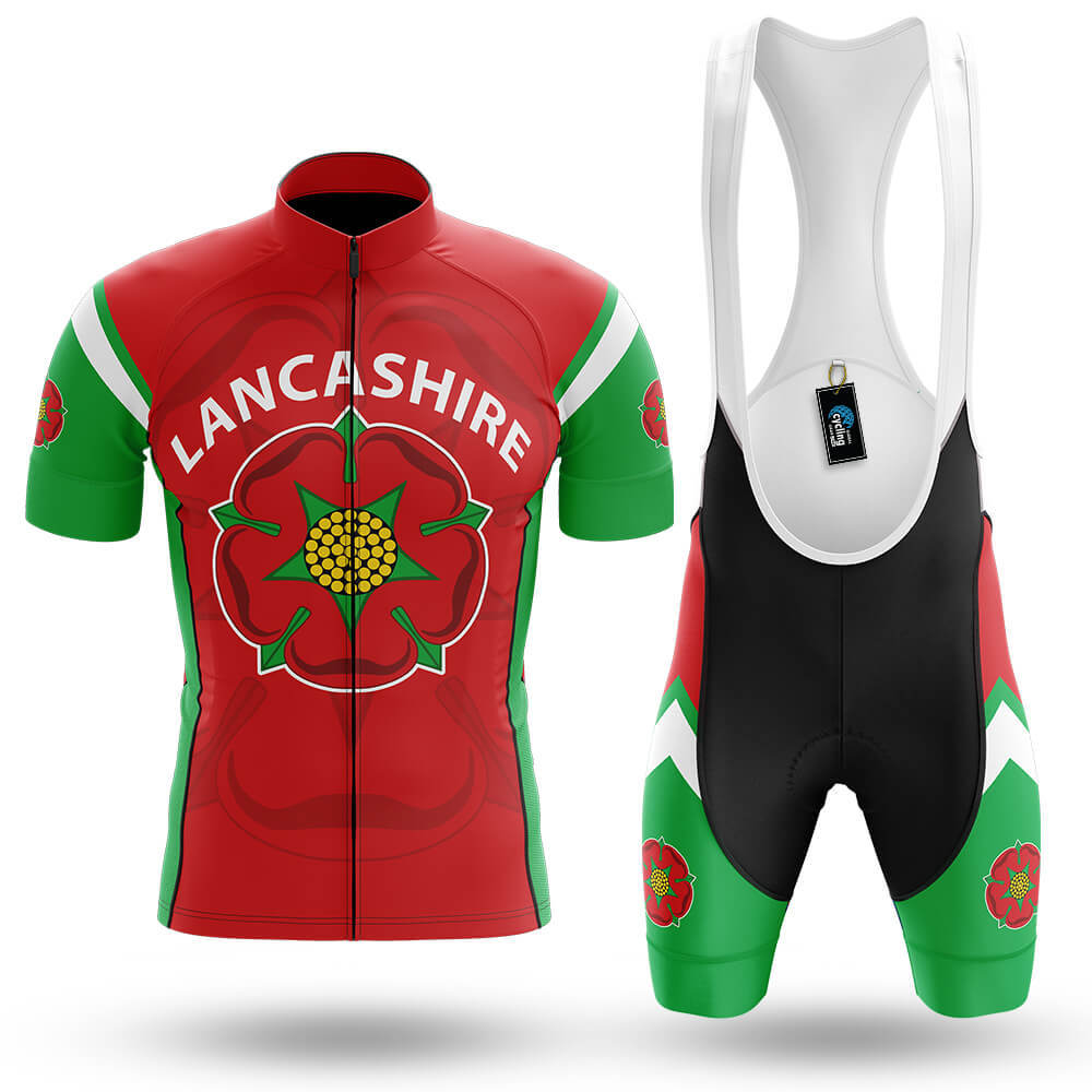 Lancashire Men's Cycling Kit Bike Jersey and Bib Shorts – Global ...