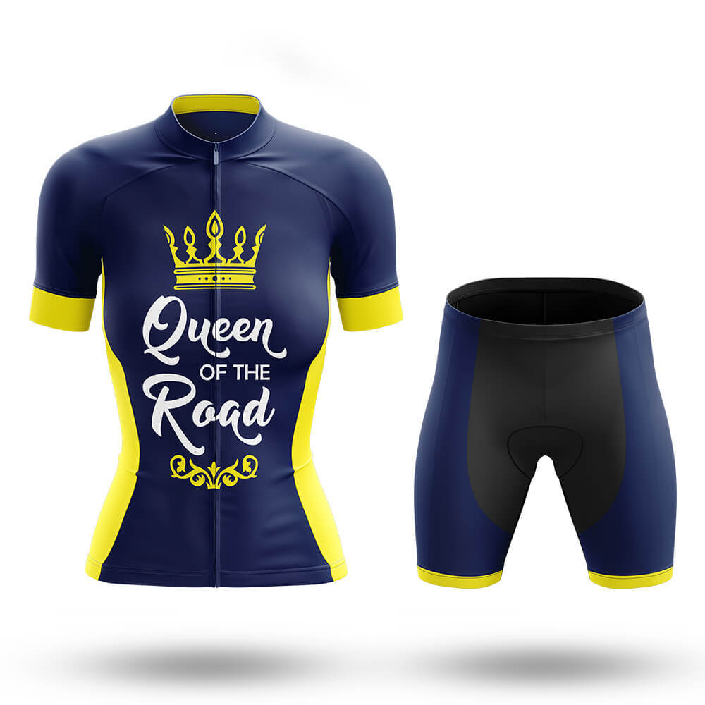 Queen Of The Road - Women - Cycling Kit Bike Jersey and Bib Shorts ...