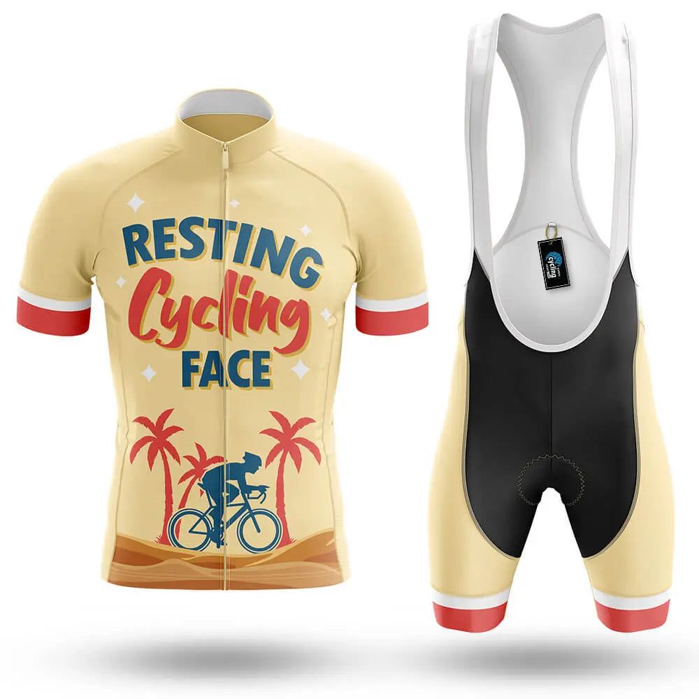 Resting Cycling Face - Men's Cycling Kit - Global Cycling Gear