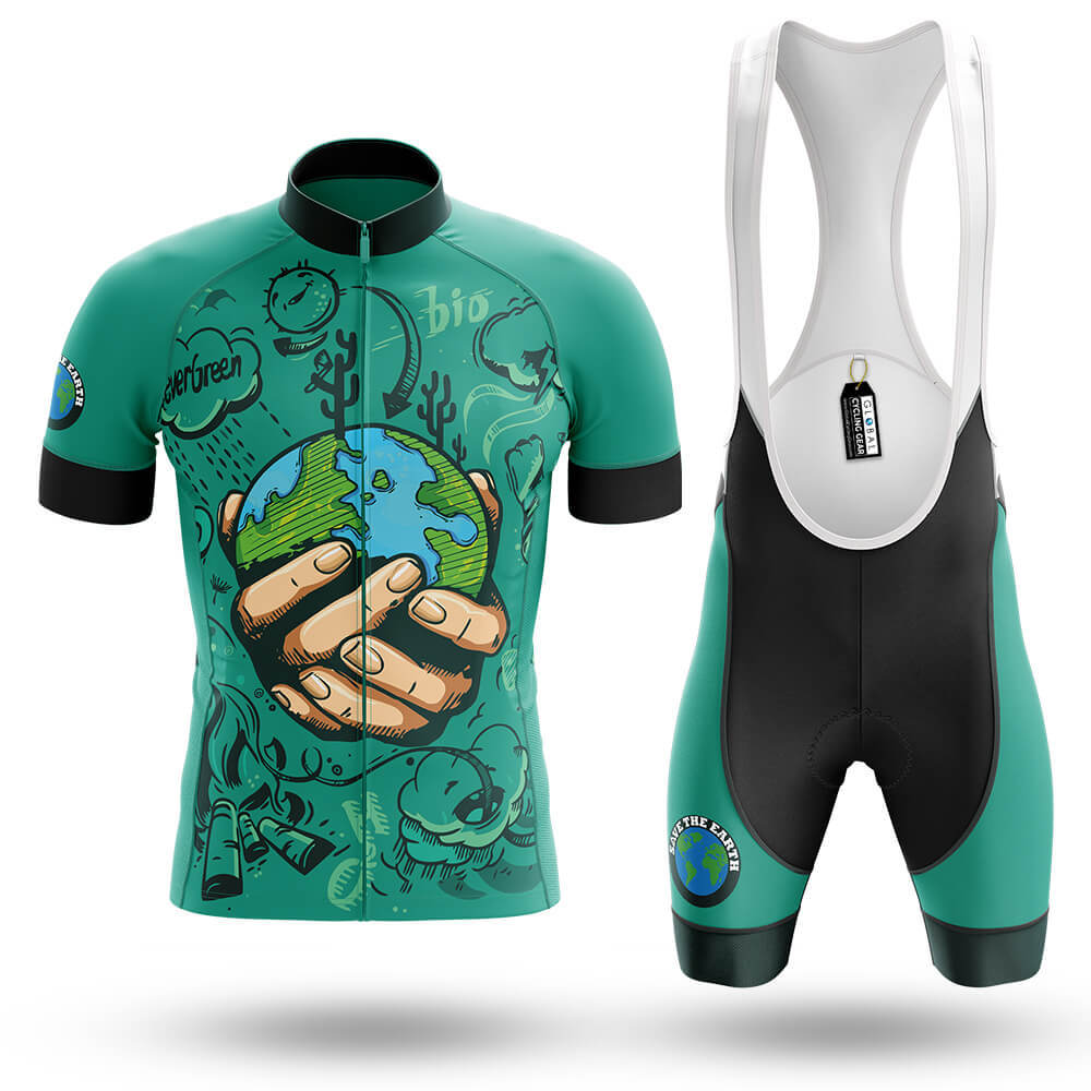 The Earth V2 - Men's Cycling Kit Bike Jersey and Bib Shorts – Global ...