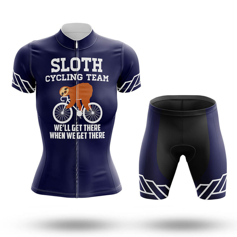 Sloth Team - Women V2 - Cycling Kit Bike Jersey and Bib Shorts