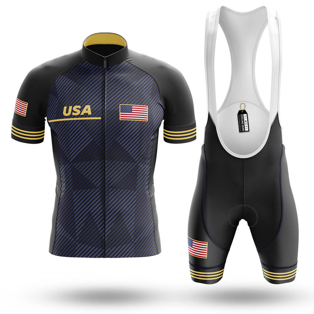 USA S2 - Men's Cycling Kit Bike Jersey and Bib Shorts – Global Cycling Gear