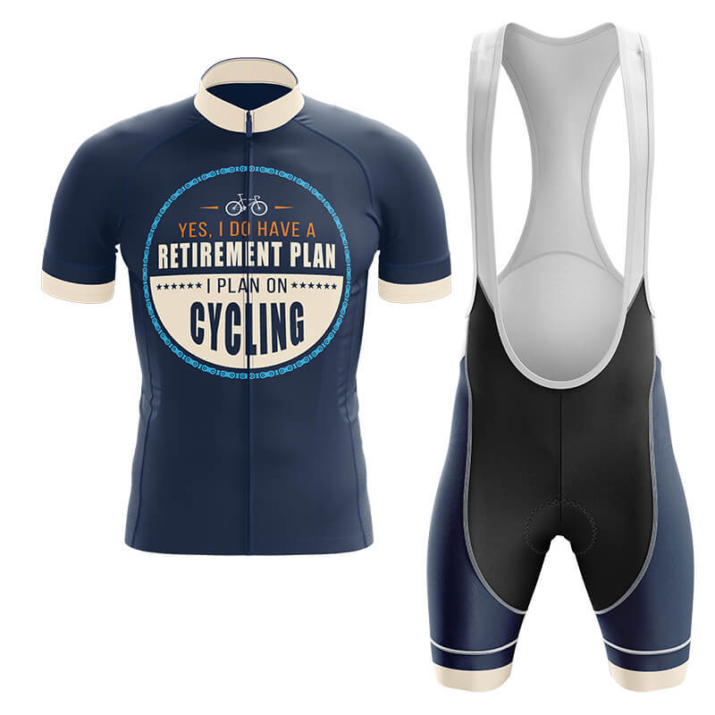 Retirement Plan V4 - Men's Cycling Kit Bike Jersey and Bib Shorts ...
